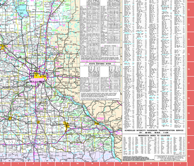 Official Minnesota State Highway Map