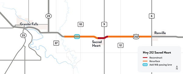 Hwy 212 Sacred Heart - MnDOT