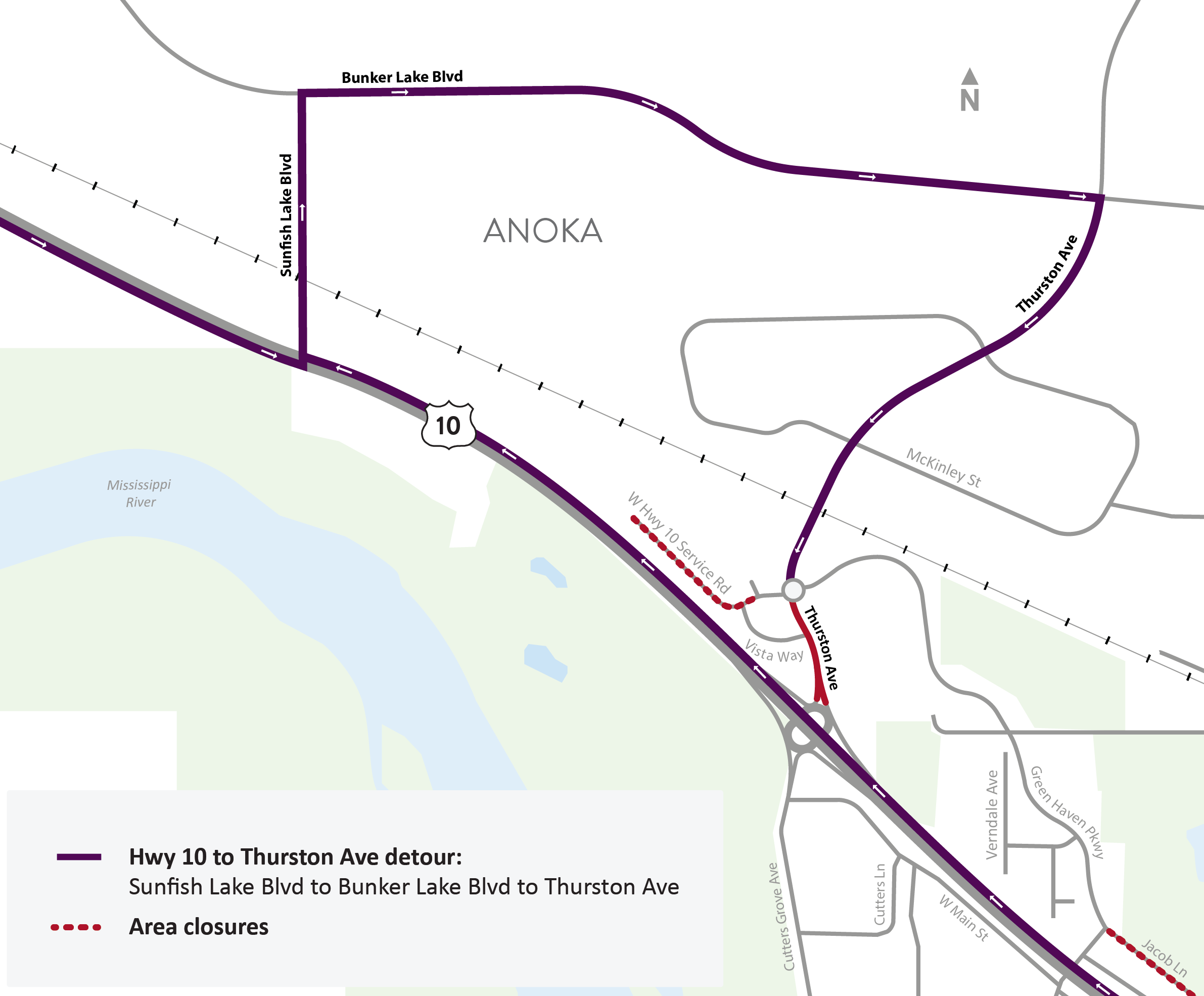 Hwy 10 Anoka Project - MnDOT